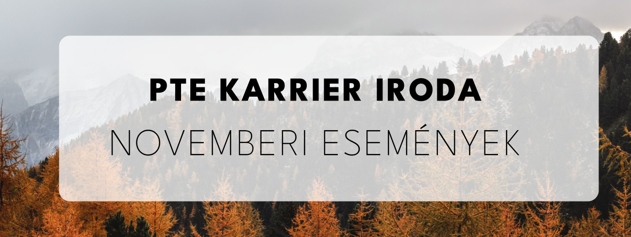 PTE Karrier Iroda - novemberi események